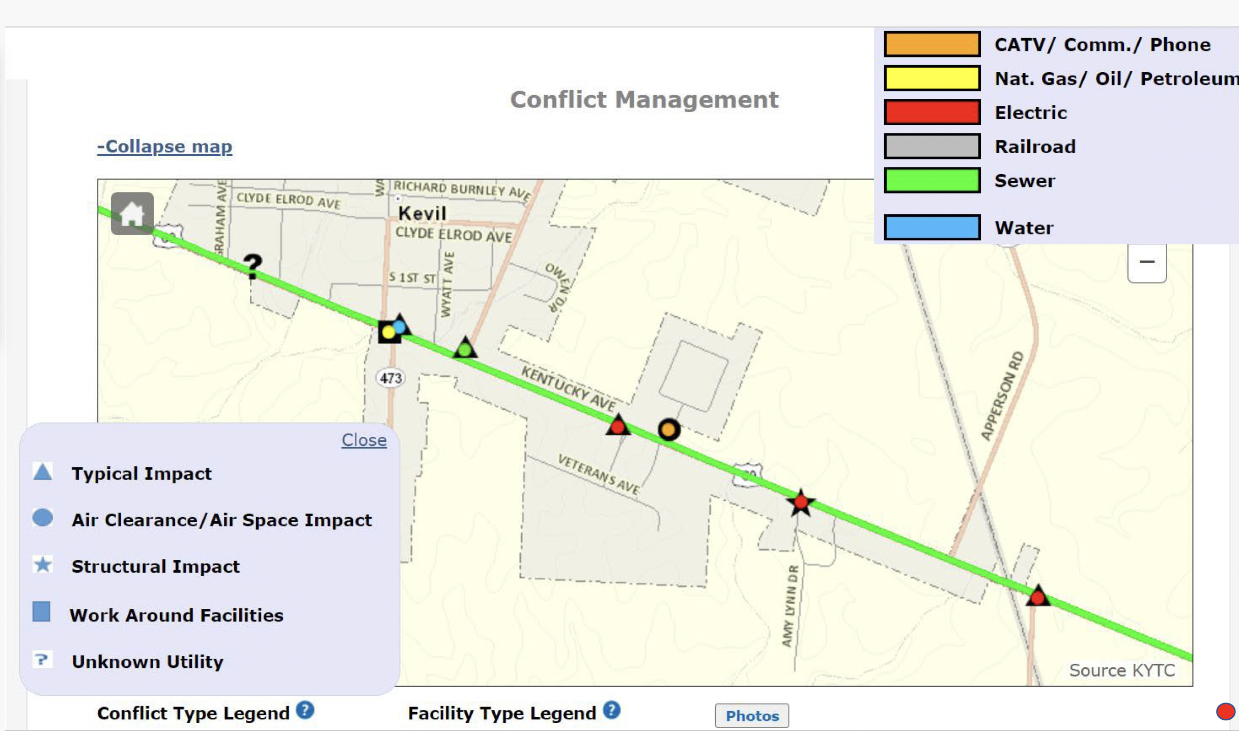 Tracking Utility Conflicts | Highway Knowledge Portal