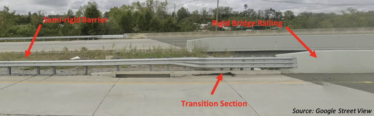 Bridge Railing and Guardrail Transition Sections | Highway Knowledge Portal