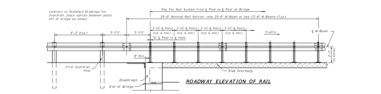Bridge Railing and Guardrail Transition Sections | Highway Knowledge Portal